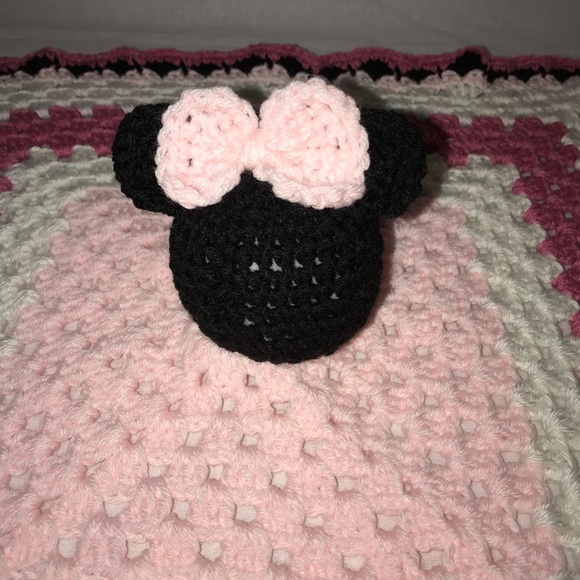 Other | Minnie Mouse Head Lovey | Poshmark
